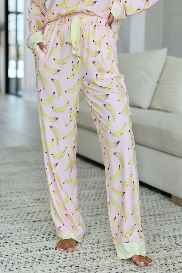 Cozy Crush Pajama Pants - Banana Bliss FINAL SALE