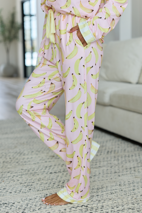Cozy Crush Pajama Pants - Banana Bliss FINAL SALE