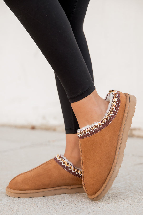 Boutique Slippers - House Shoes - Pink Lily