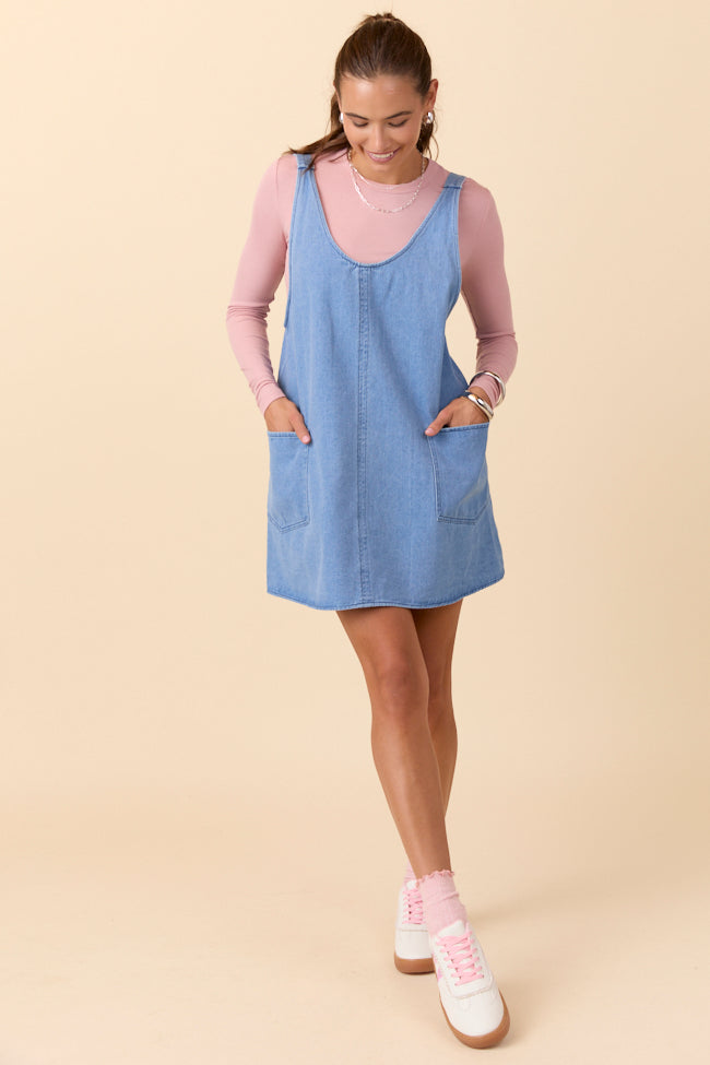Hazel Denim Mini Dress