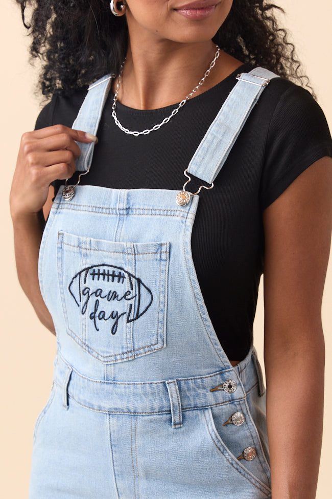 Lucy Gameday Denim Overalls FINAL SALE