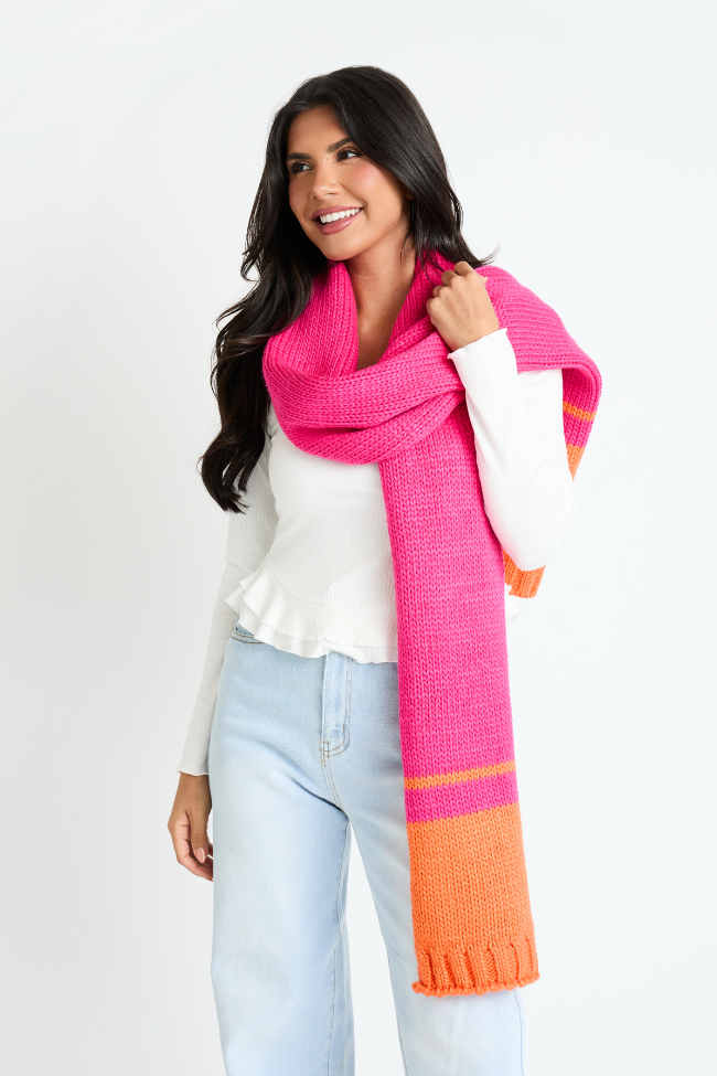 Delta Pink Scarf FINAL SALE