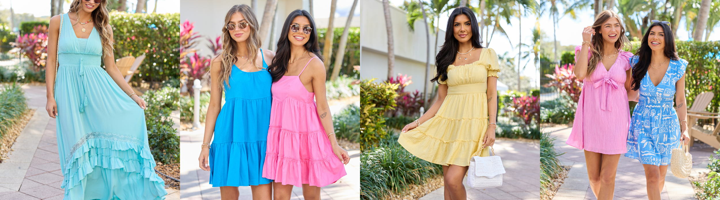 Solid Color Dresses Step Up The Glamour