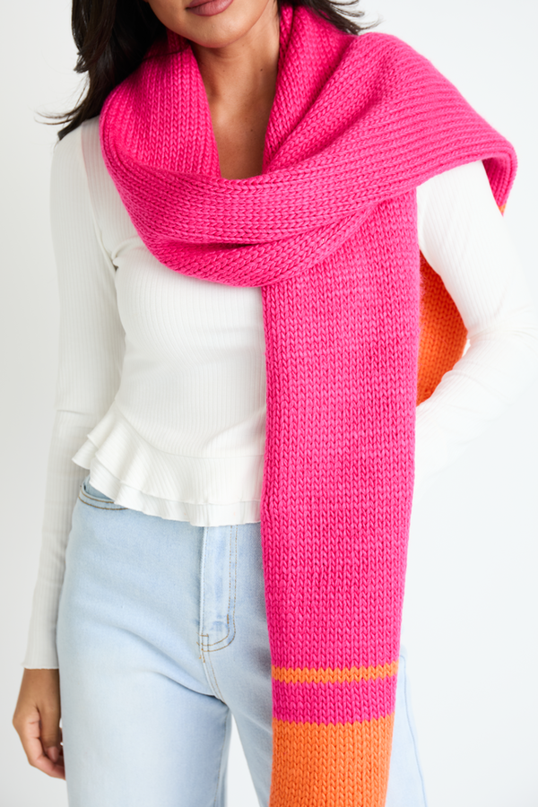 Delta Pink Scarf FINAL SALE