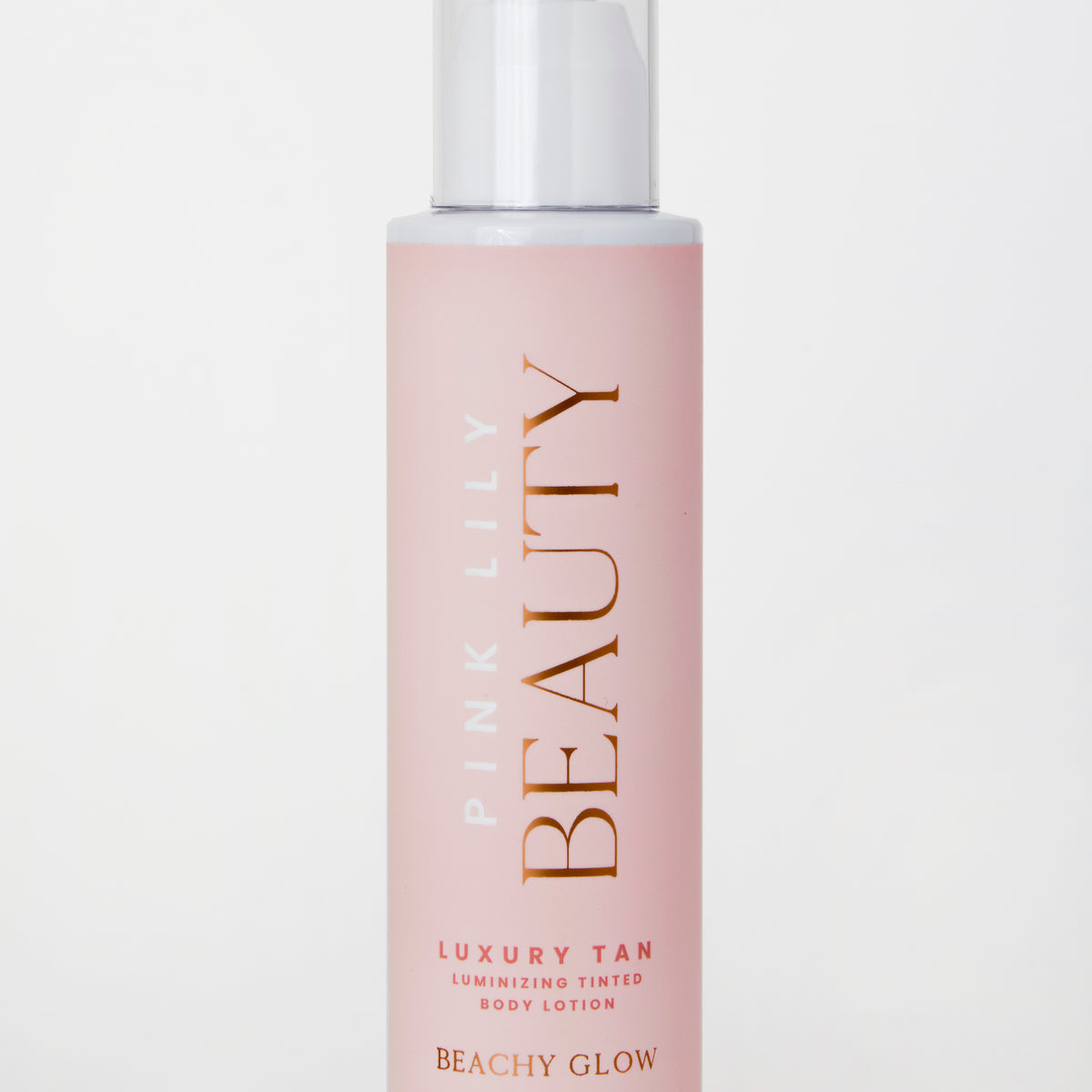 Pink Lily Luxury Tan Luminizing Body Lotion, Beachy Glow - Pink Lily